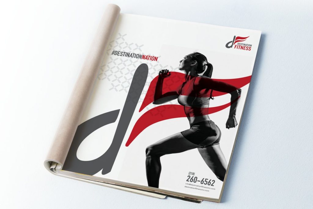 Destination Fitness Branding | Our Work | Creative Arcade