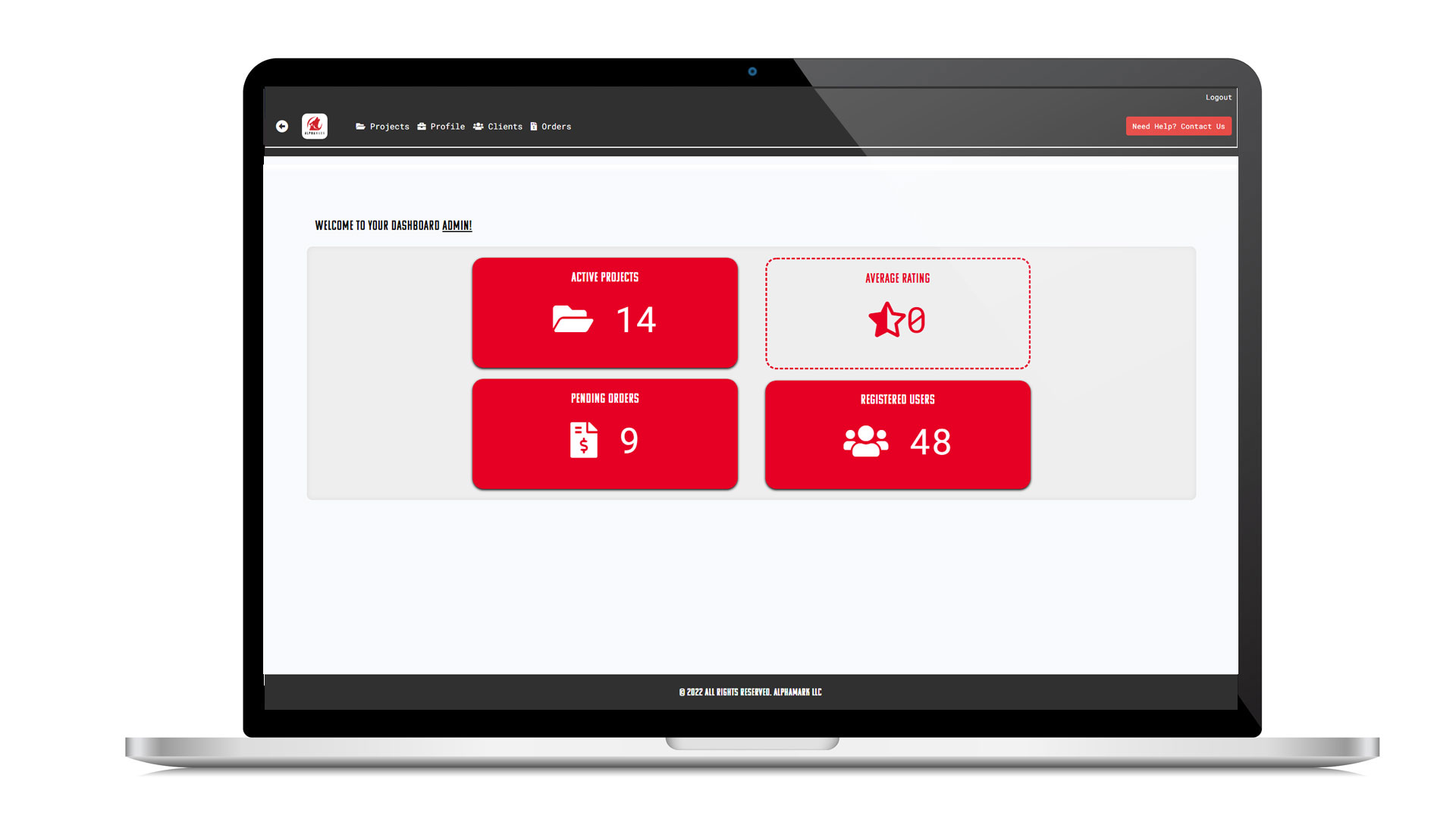 Alpha Mark Website and Application - Creative Arcade