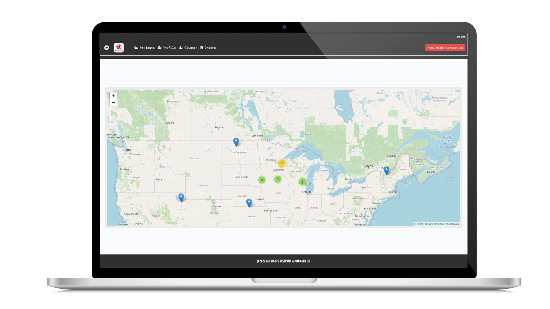 Alpha Mark Website and Application - Creative Arcade