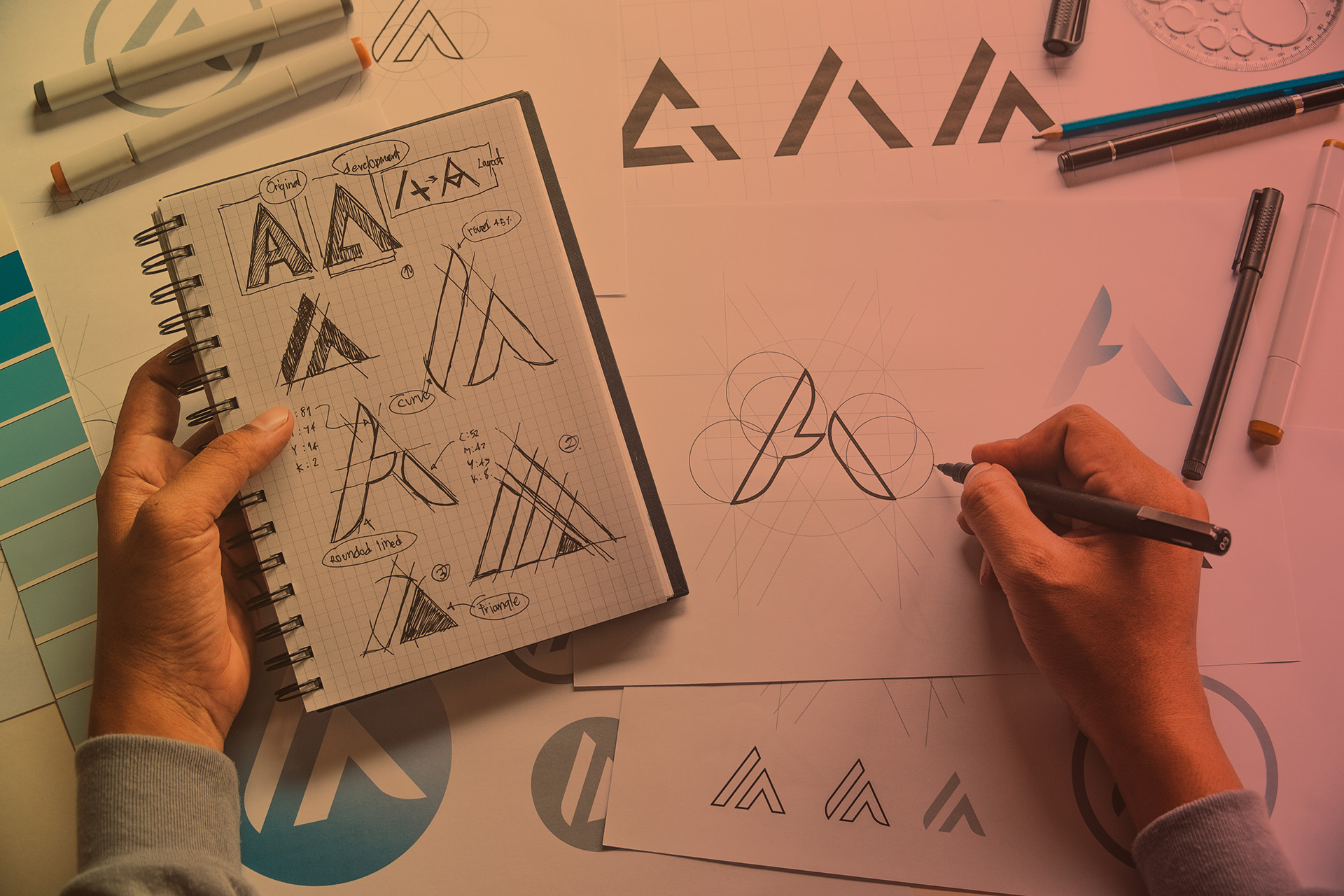 How To Design a Great Logo: Our Process | Creative Arcade Blog