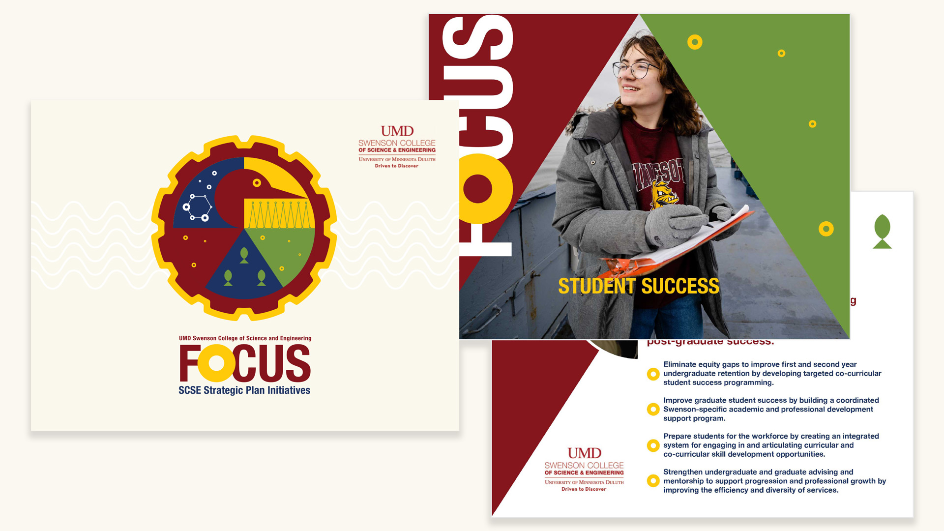 UMD Swenson College Visual Identity | Work Pages | Creative Arcade